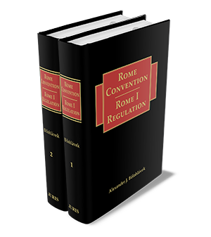 Rome Convention - Rome I Regulation